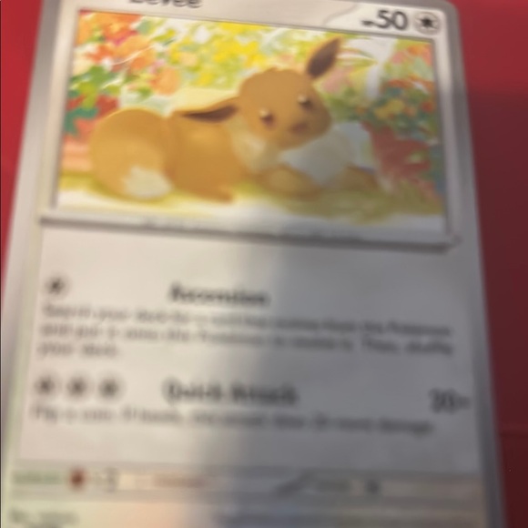 Pokemon | Games | Pokemon Eevee Brown And Cream Card Game | Poshmark
